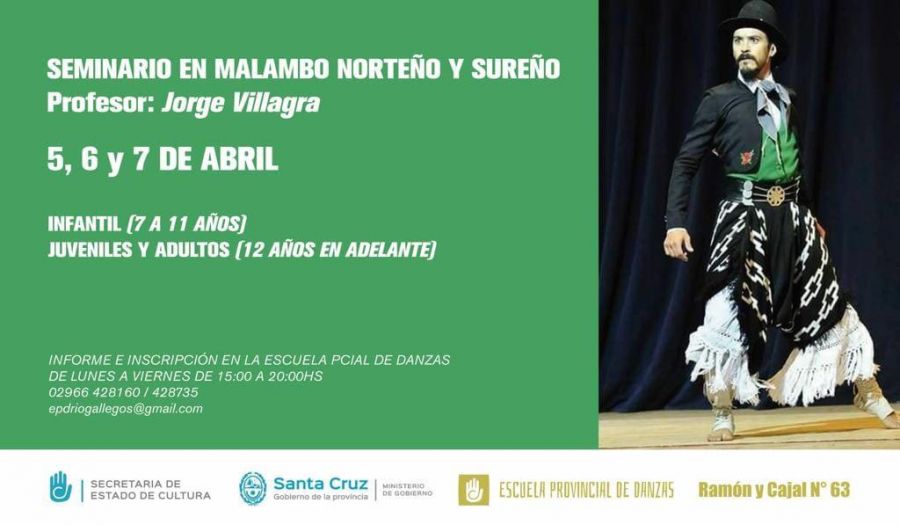 Seminario de ?Malambo Norteño y Sureño? en la Escuela Provincial de ...