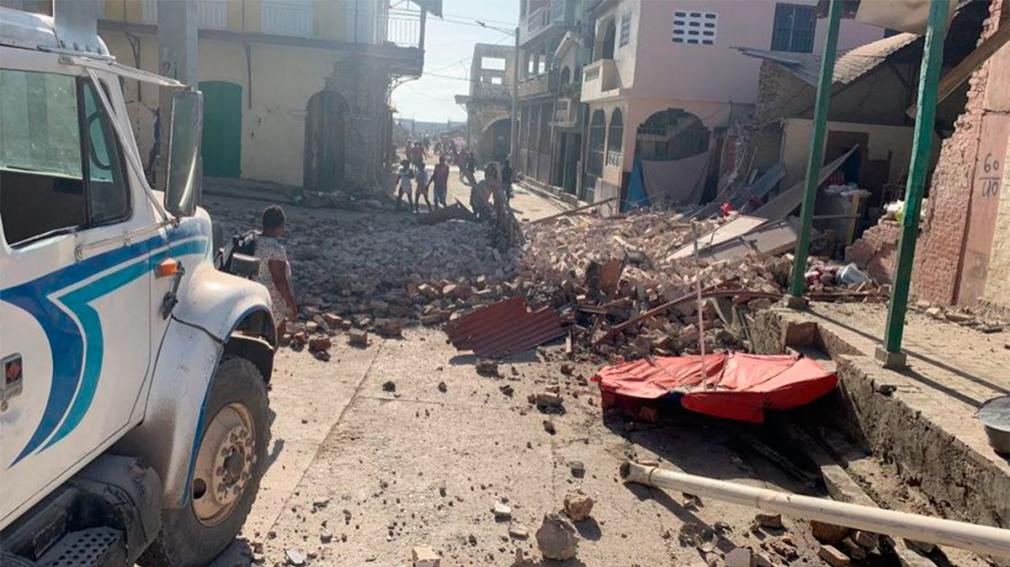 Un fuerte terremoto causó destrozos en Haití: Hay alerta de tsunami ...