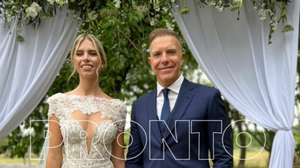 Alejandro Fantino y Coni Mosqueira se casaron con una gran fiesta ...